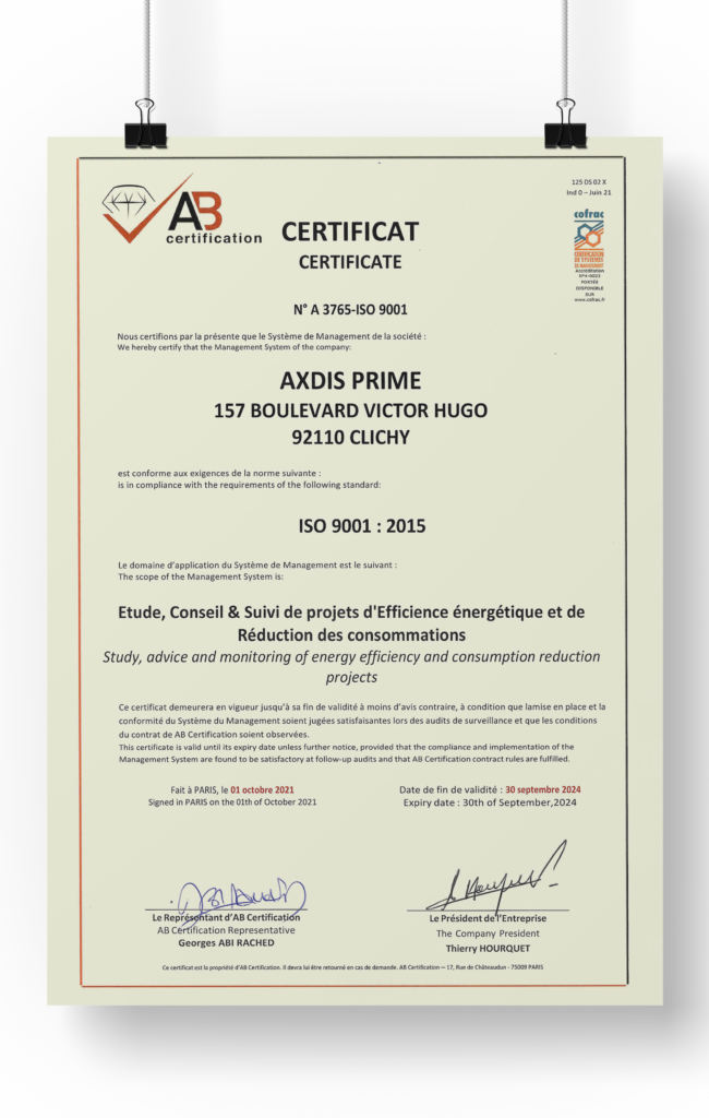 Expert et conseil en rénovation énergétique - Axdis Prime